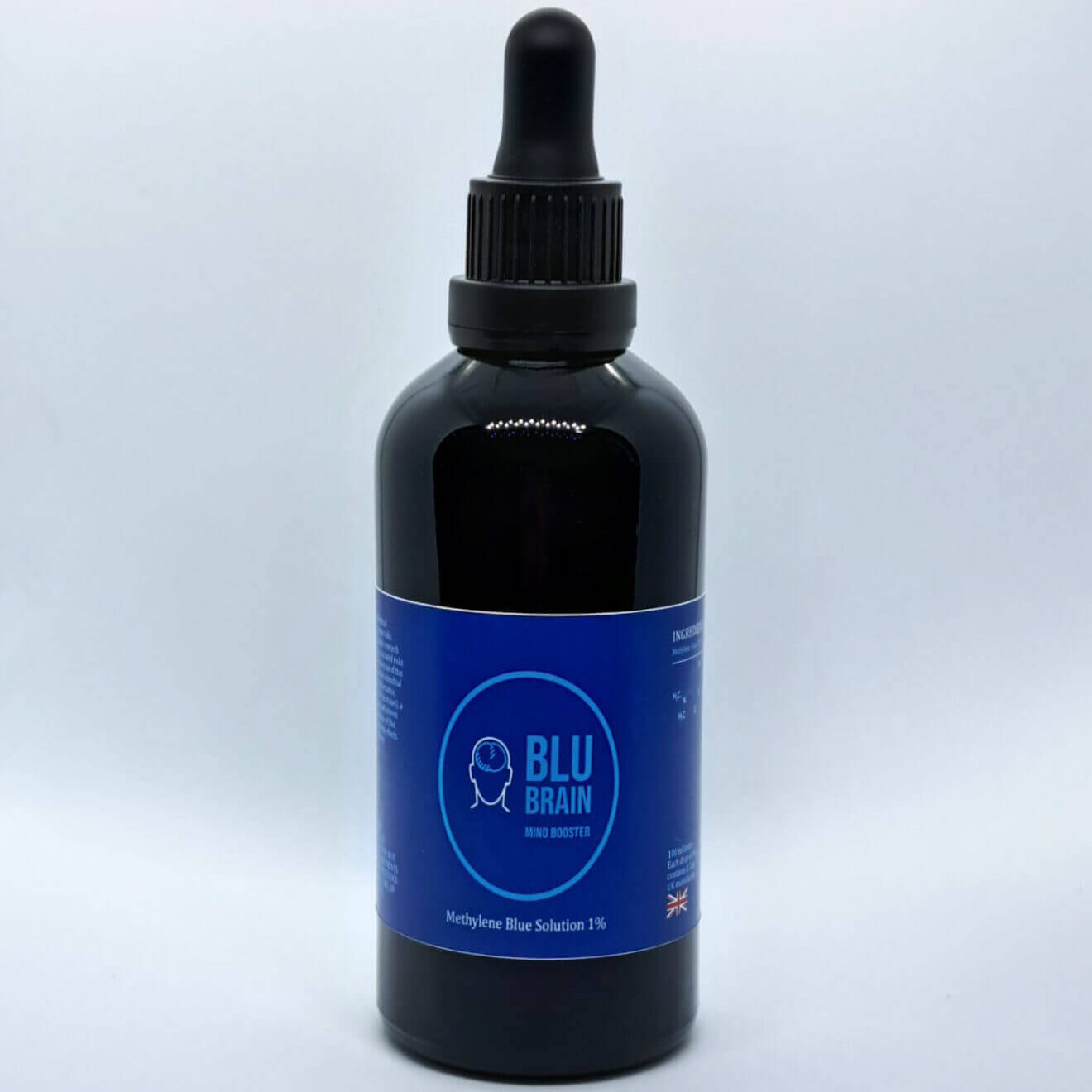 Methylene Blue 1% | Blu Brain - Mind Booster - Methylene Blue UK Made ...